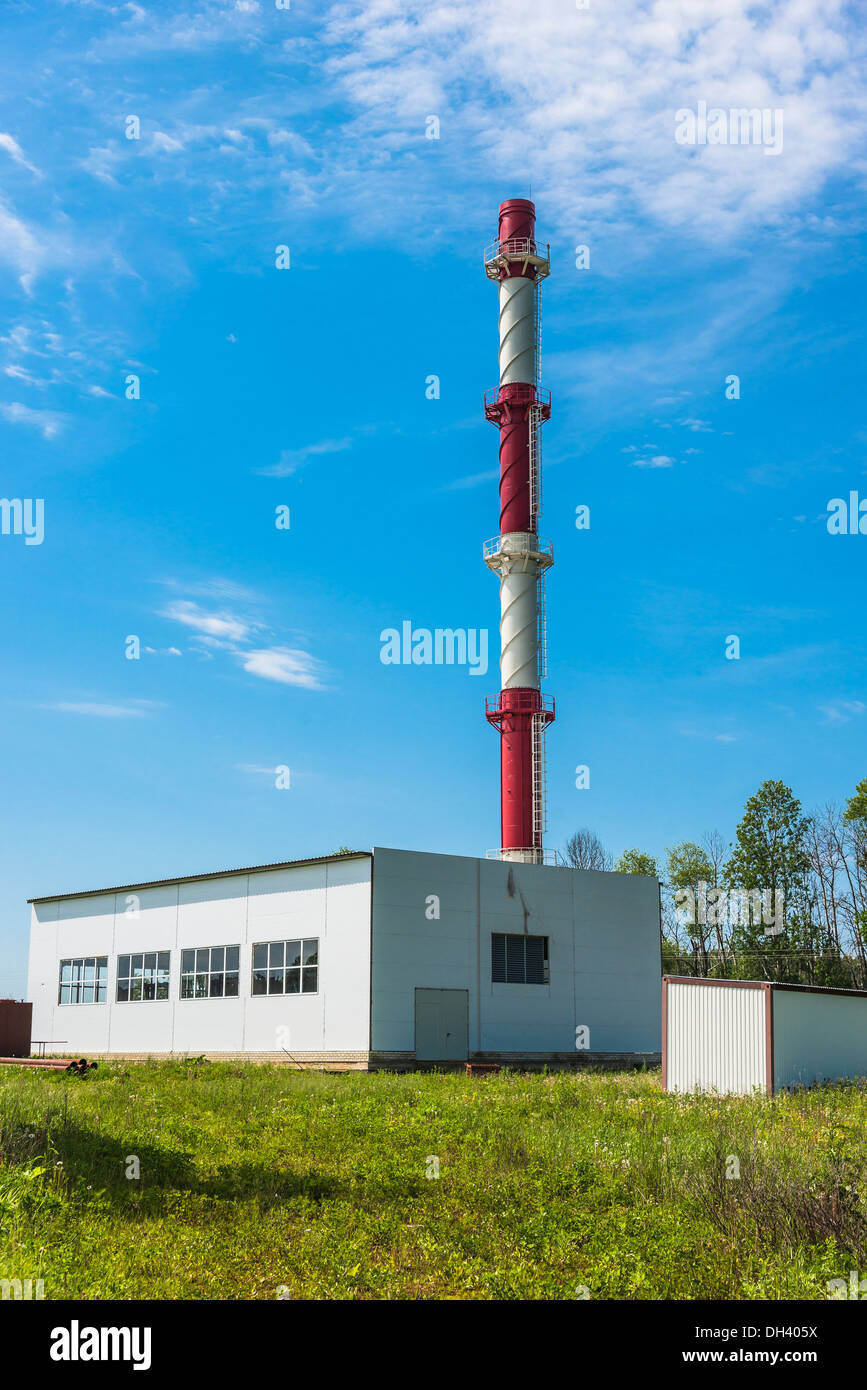 pipe at the factory Stock Photo - Alamy