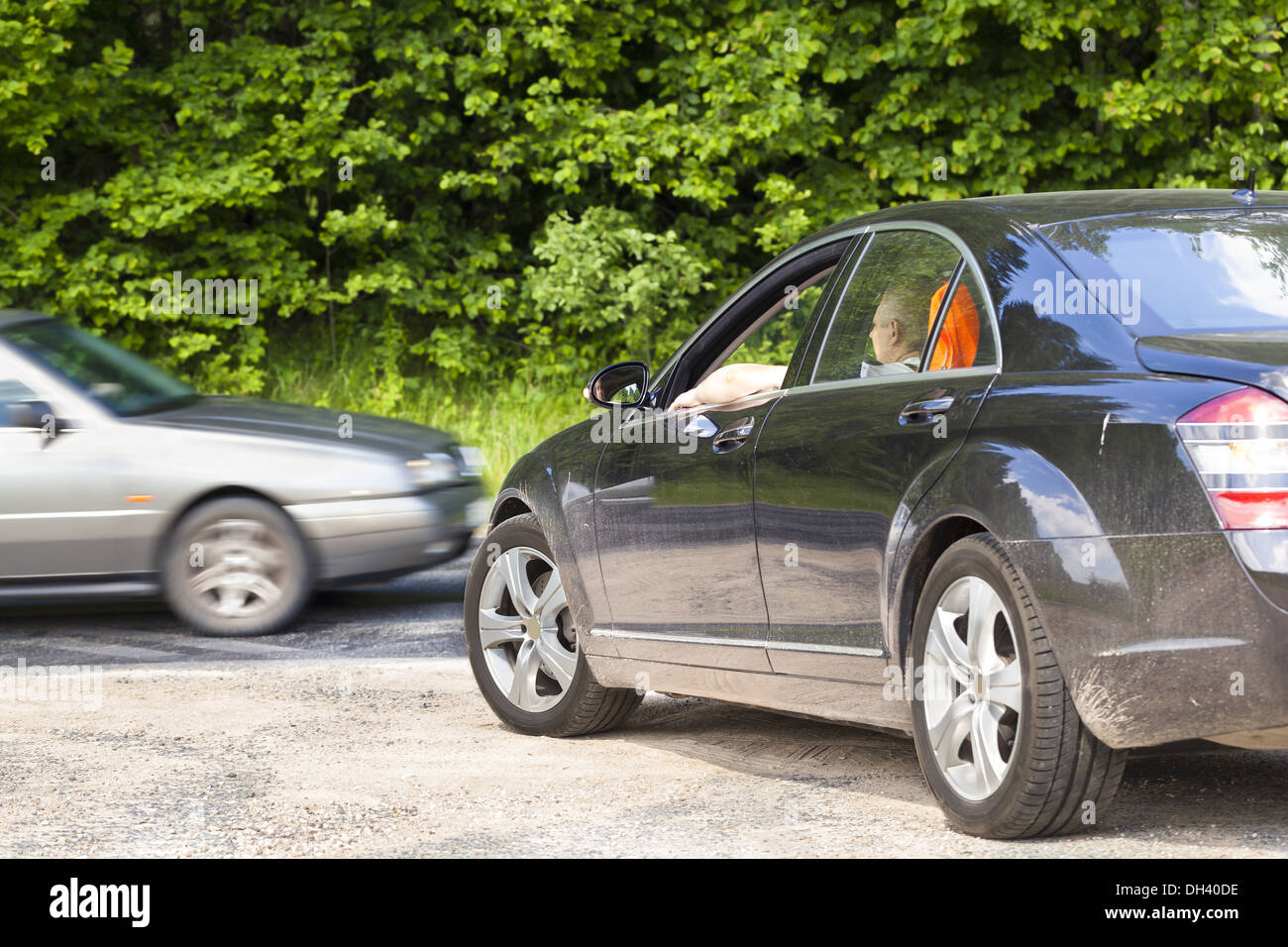 Car intersection hi-res stock photography and images - Alamy