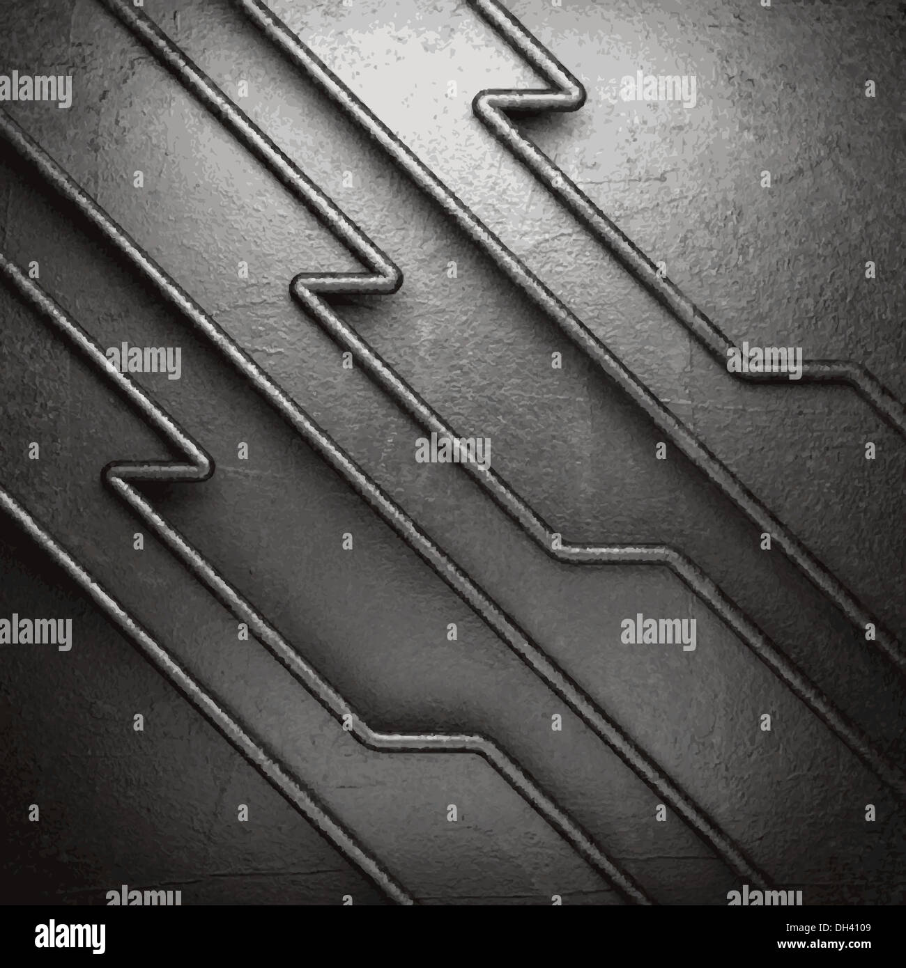 metal on wall background Stock Photo - Alamy