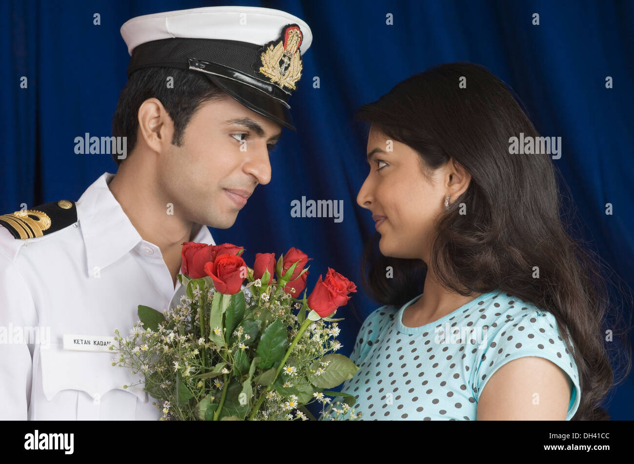 Indian navy cap india hi-res stock photography and images - Alamy