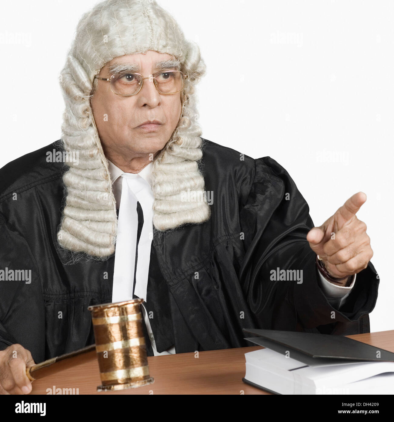 Sitting pointing communication authority hi-res stock photography and ...