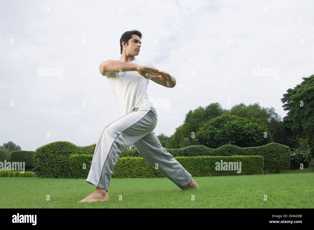 India man exercising hi-res stock photography and images - Alamy