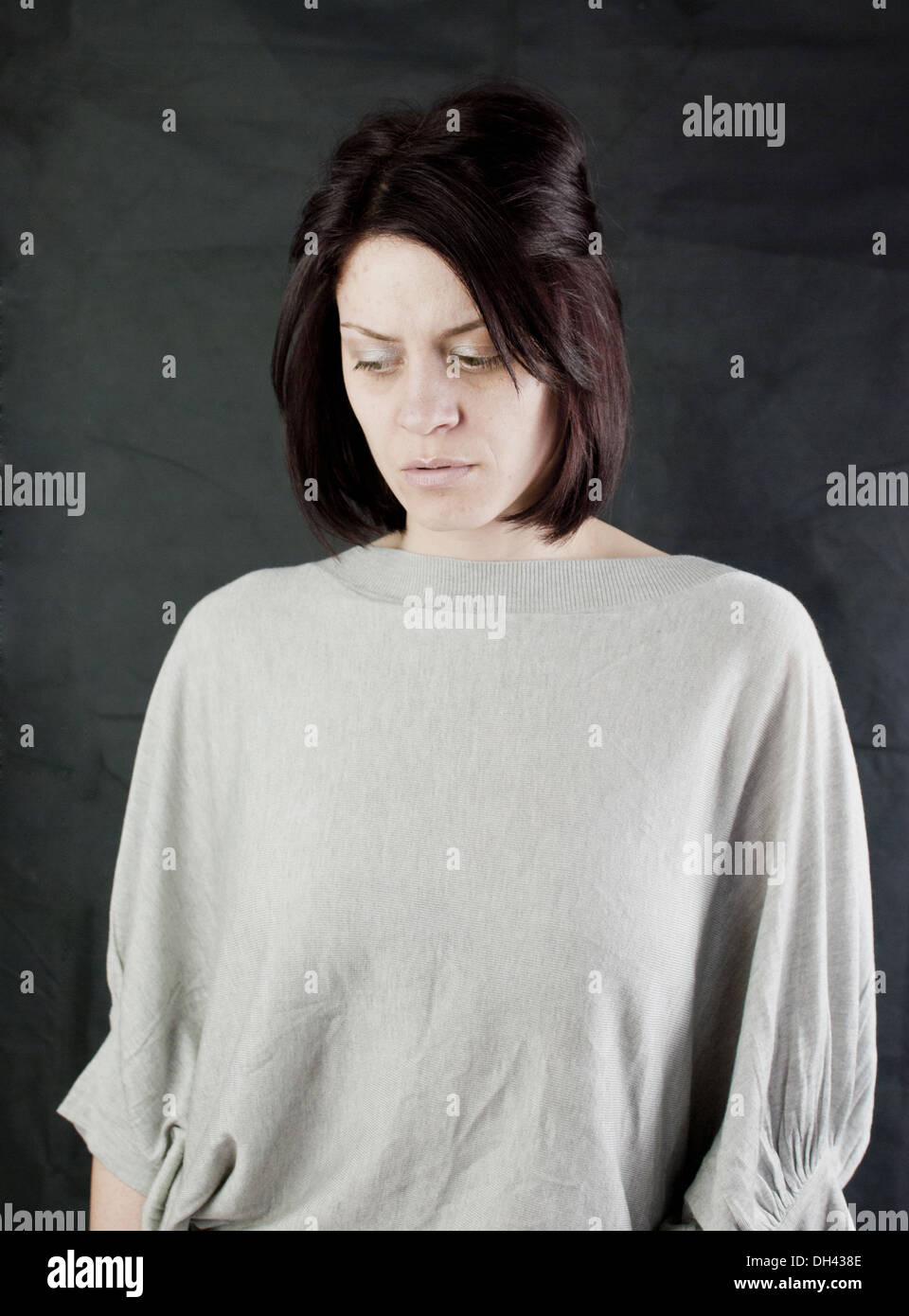 sad abused woman Stock Photo - Alamy