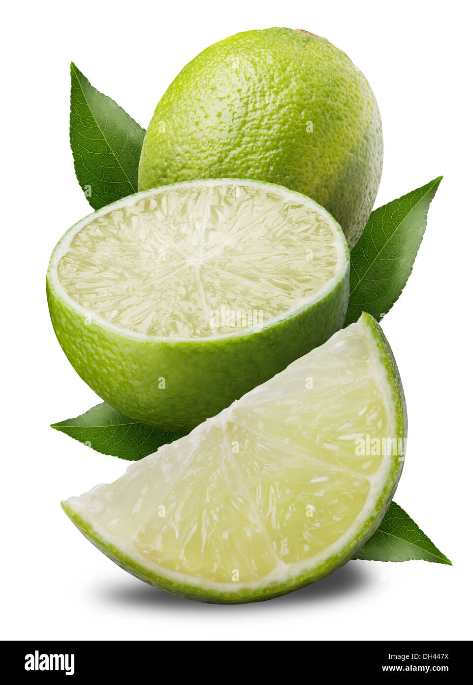 Chopped limes hi-res stock photography and images - Alamy