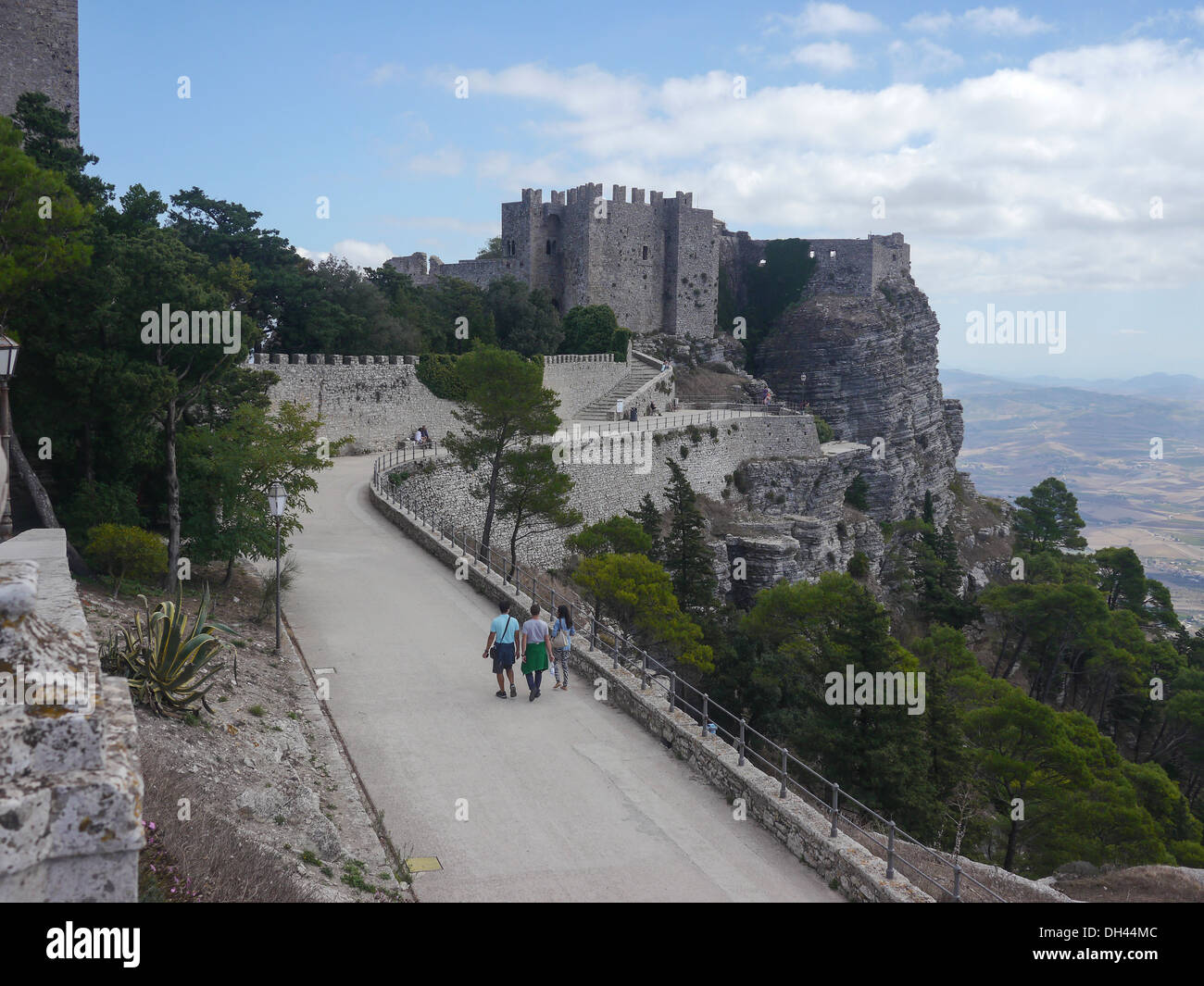 Erice pepoli castle hi-res stock photography and images - Alamy