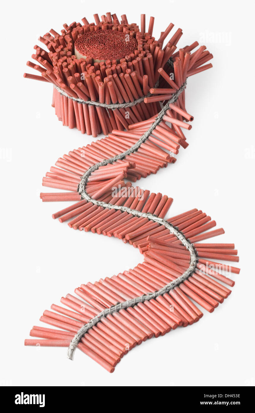 String of firecrackers hi-res stock photography and images - Alamy