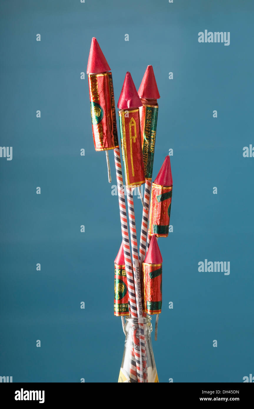 Firework rocket in a bottle hi-res stock photography and images - Alamy