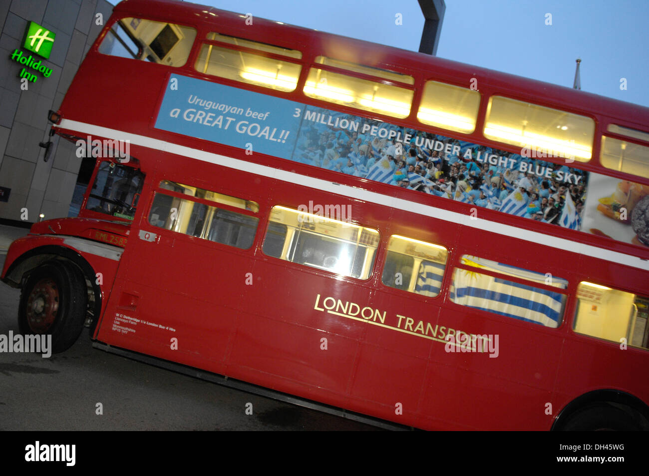 This is a Routemaster double-decker bus, used by London Transport ...