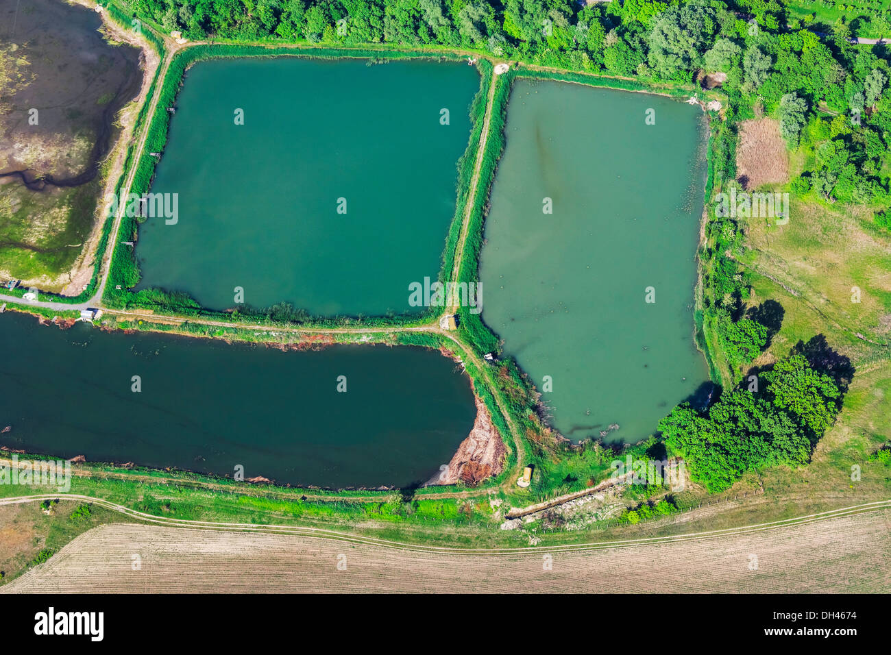 Dike aerial hi-res stock photography and images - Alamy