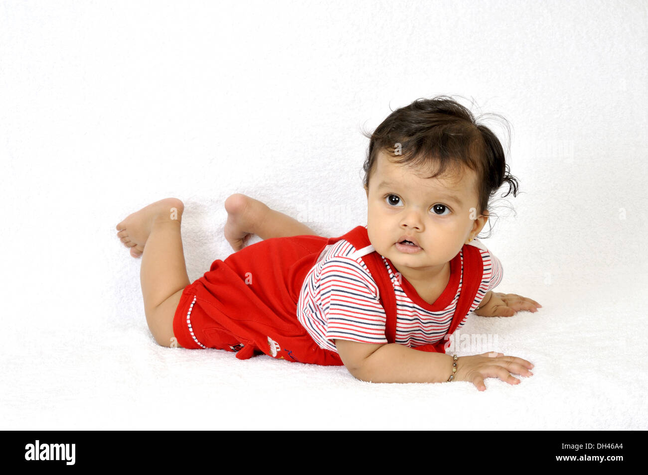Indian baby crawling hi-res stock photography and images - Alamy