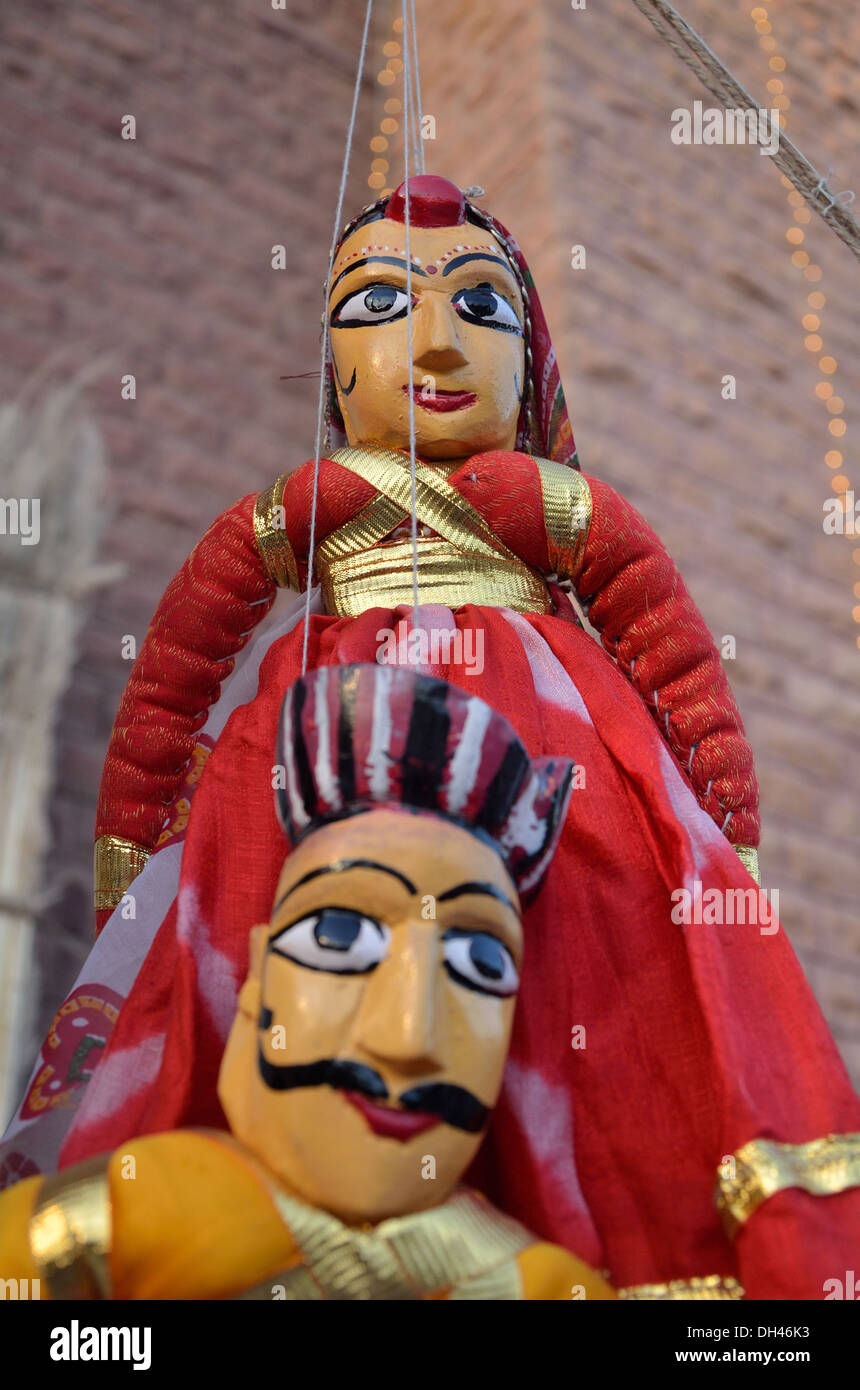 Rajasthani puppet female hi-res stock photography and images - Alamy