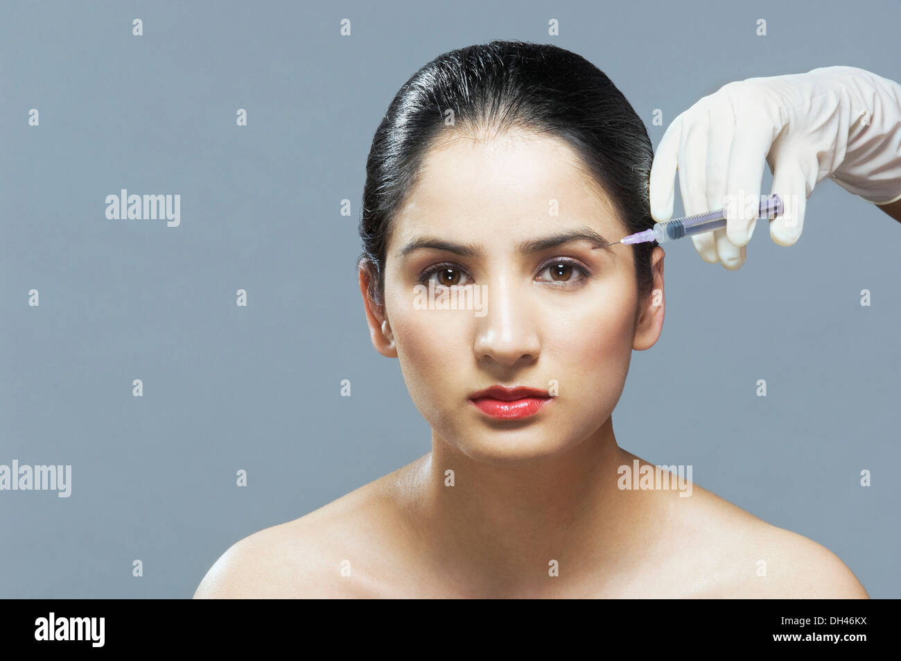 Women injection india hi-res stock photography and images - Alamy
