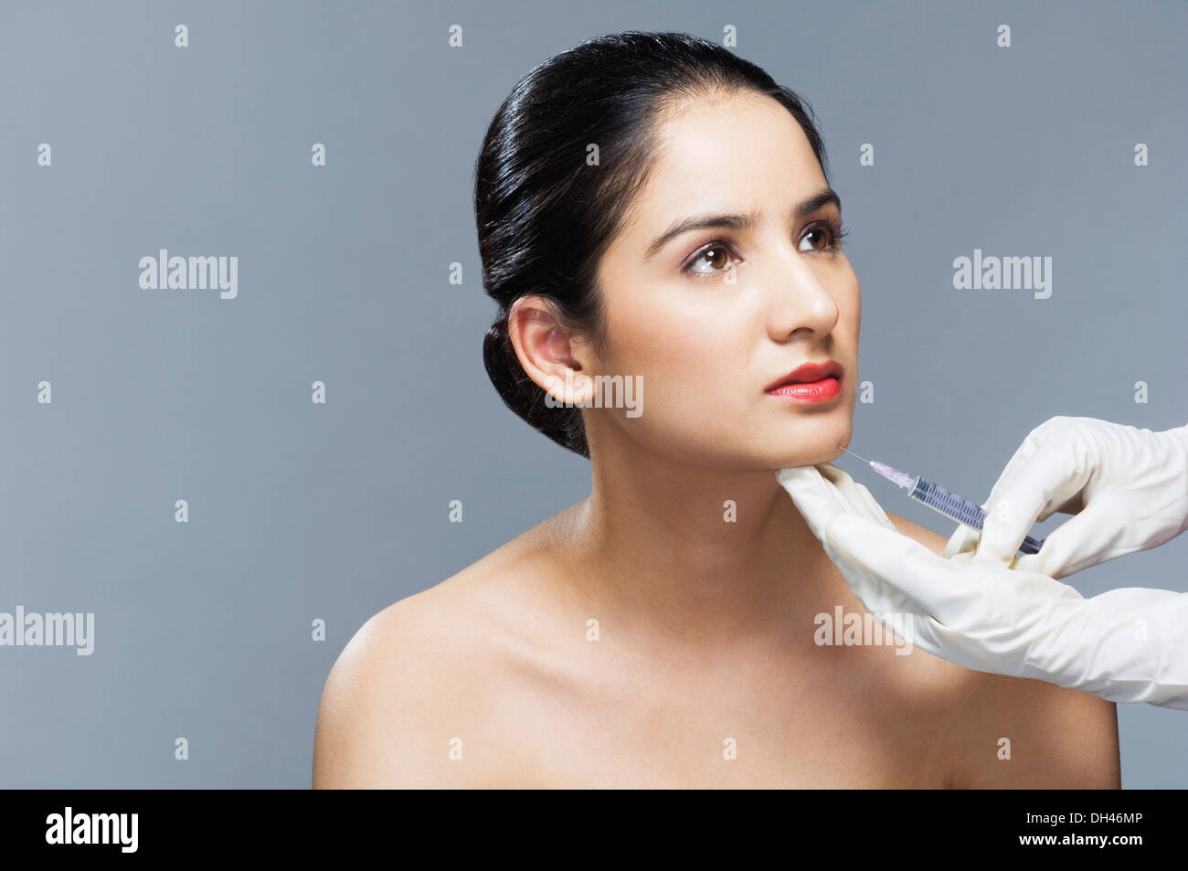 Women injection india hi-res stock photography and images - Alamy
