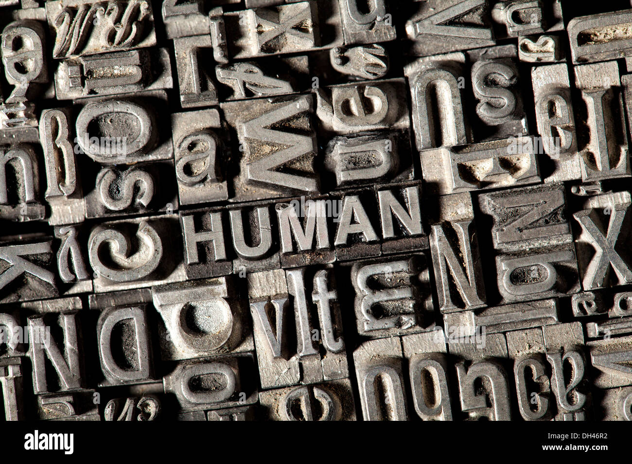Human word hi-res stock photography and images - Alamy