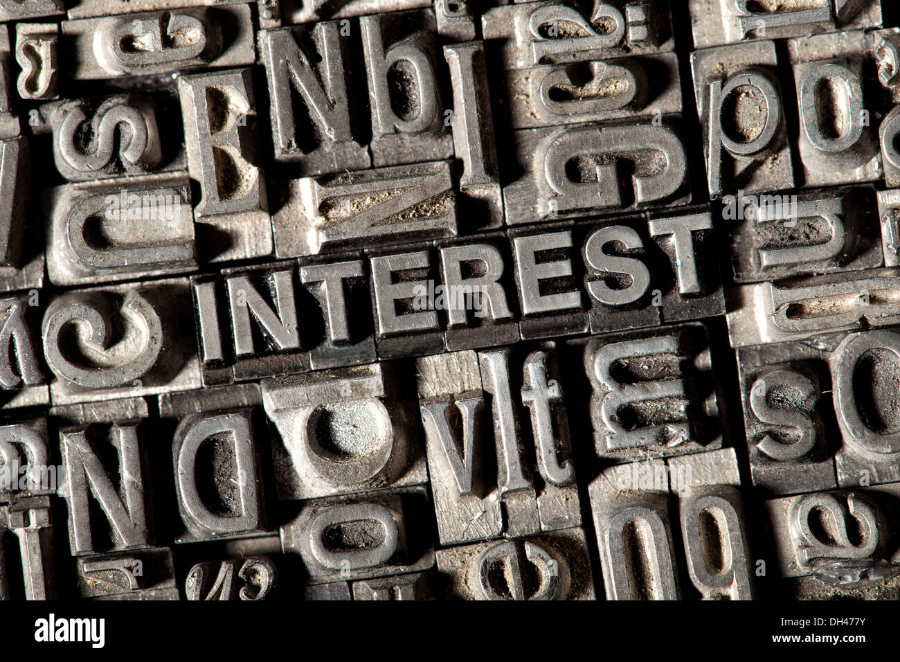 Interest letters hi-res stock photography and images - Alamy