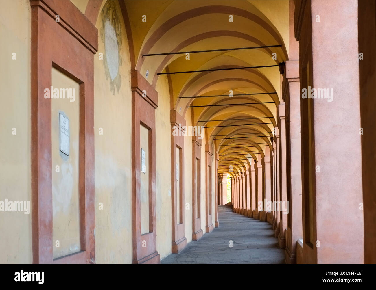 Colonnade of San Luca Sanctuary in Bologna, Italy Stock Photo - Alamy