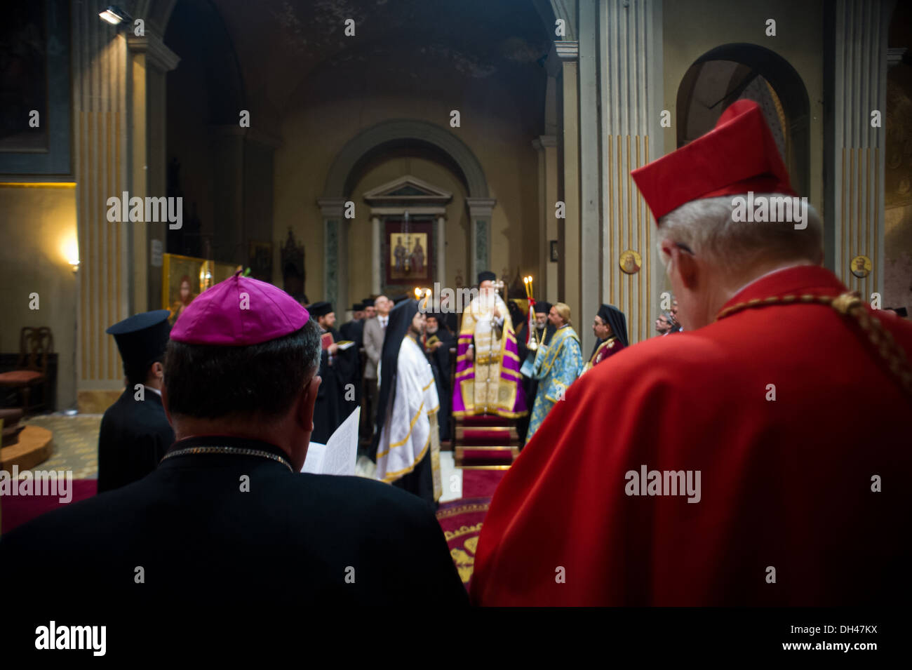 Meeting the Catholic and Coptic Orthodox Church in Milan. Cardinal ...