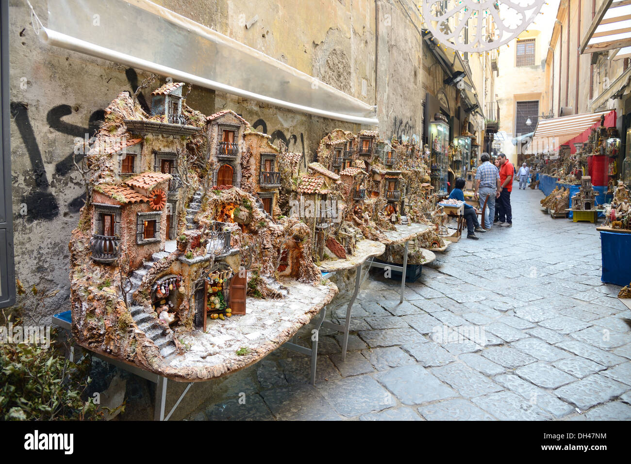 NAPLES, ITALY- San Gregorio Armeno Stock Photo - Alamy