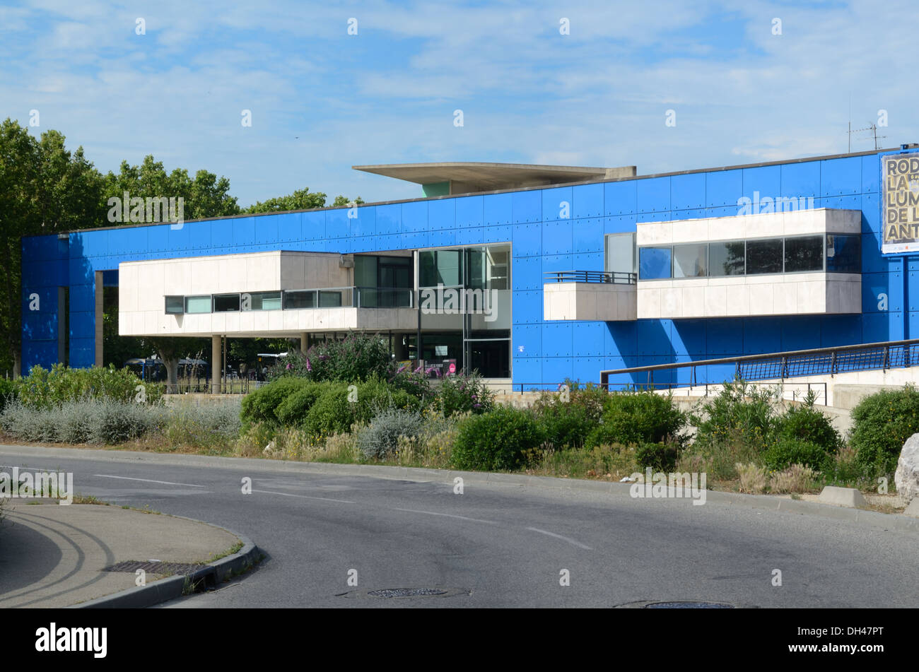 Main Facade of the Arles Archaeological Museum or Musée de l'Arles ...