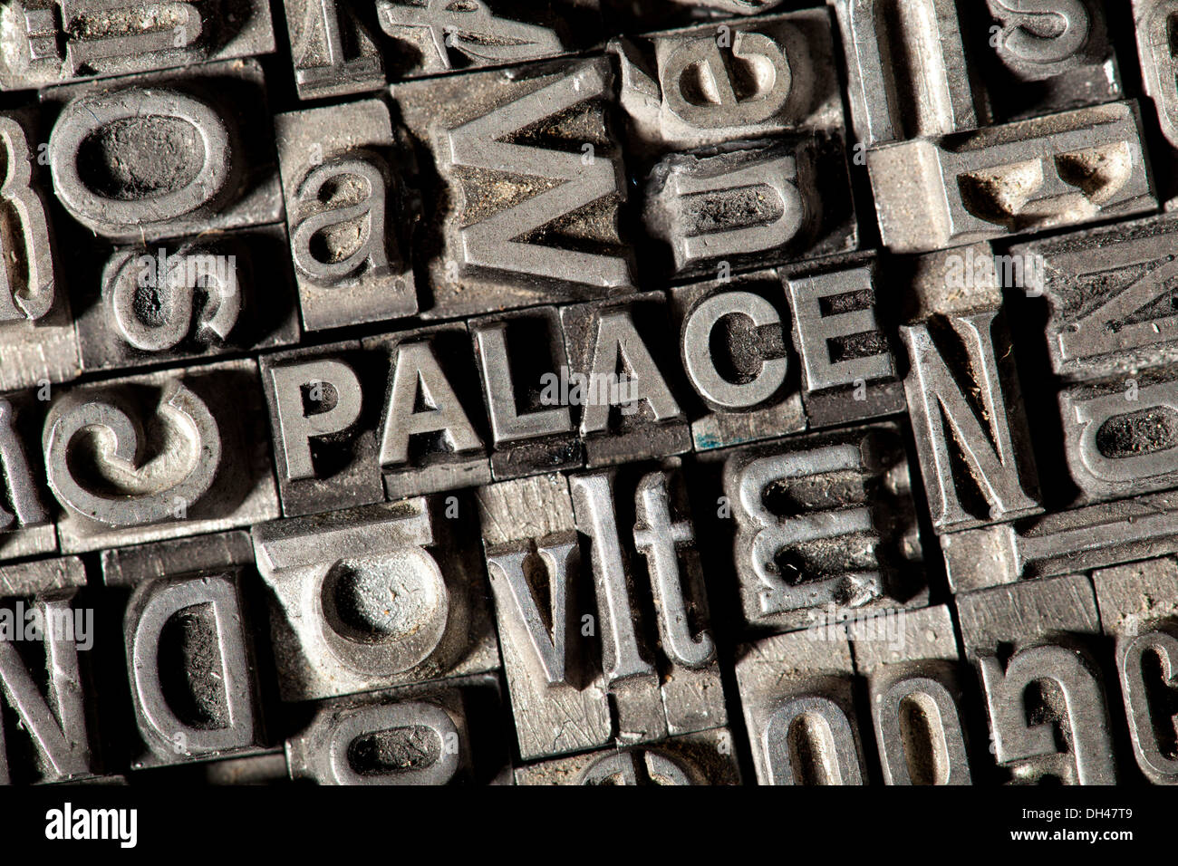 Palace letters hi-res stock photography and images - Alamy