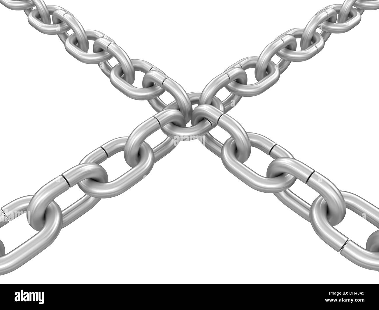 Chain (clipping path included Stock Photo - Alamy