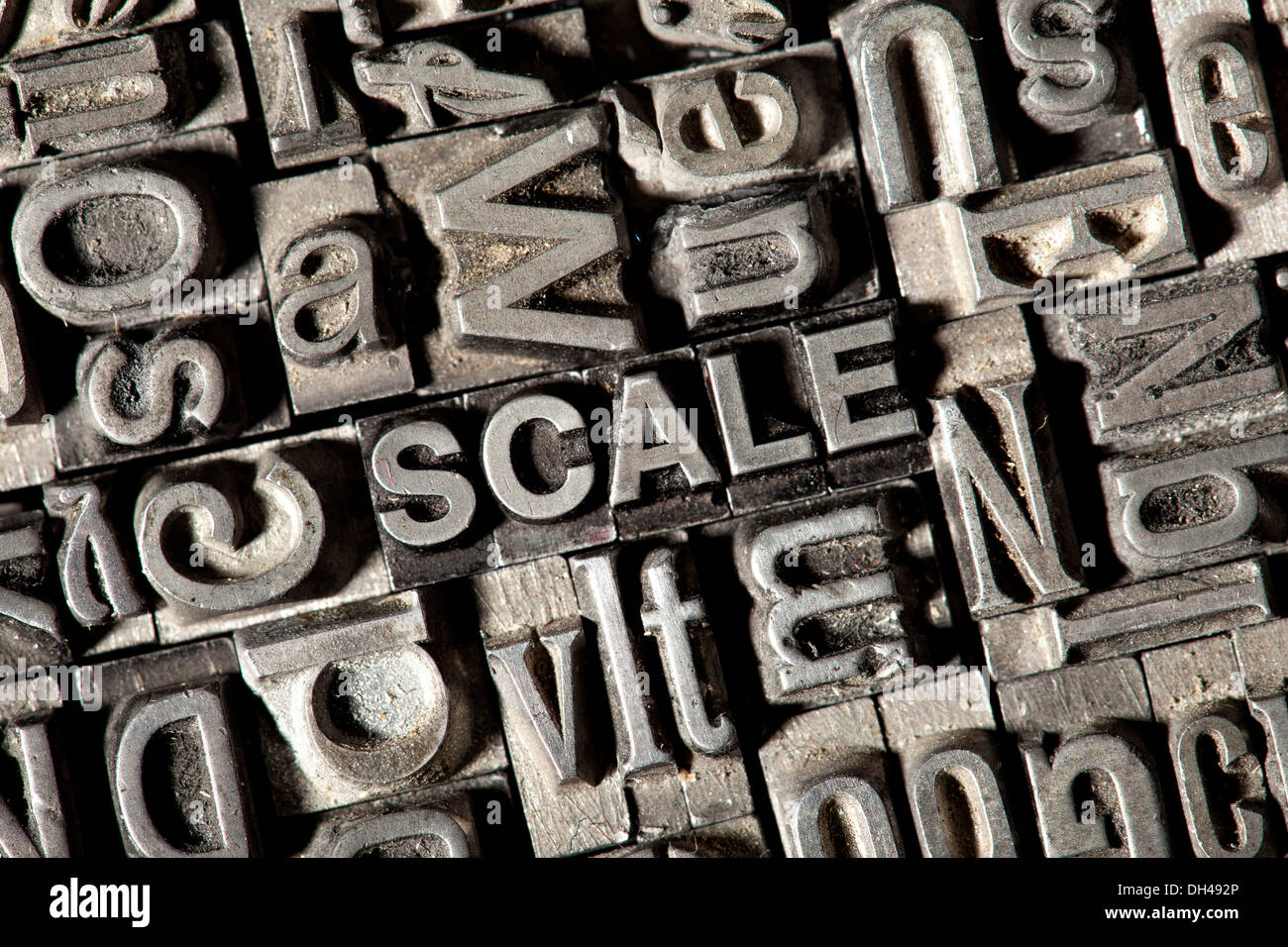 Lettering scale hi-res stock photography and images - Alamy