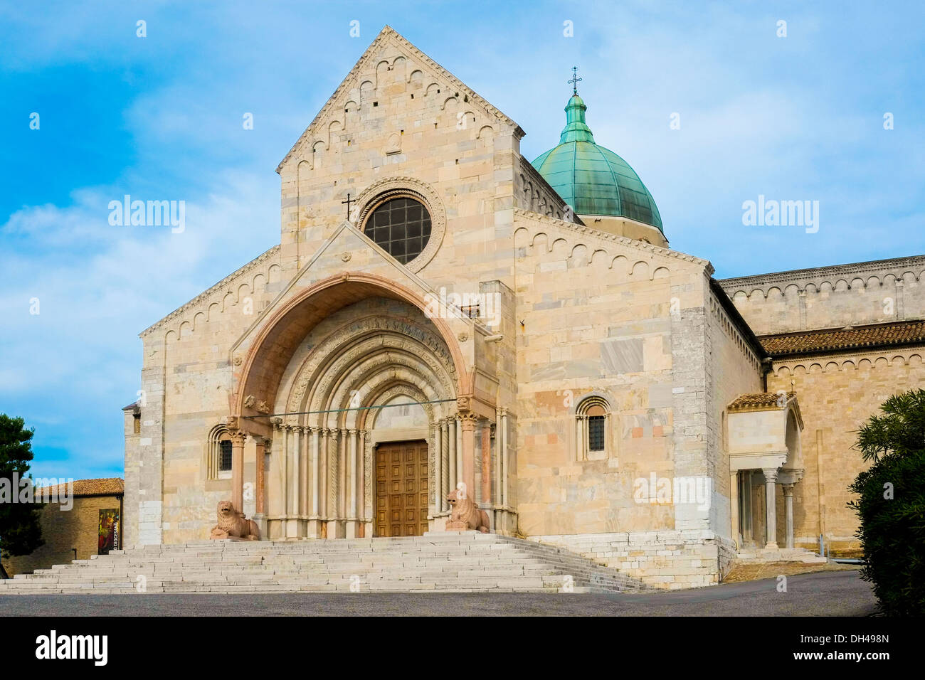 Saint cyriacus cathedral in Ancona, Italy Stock Photo - Alamy