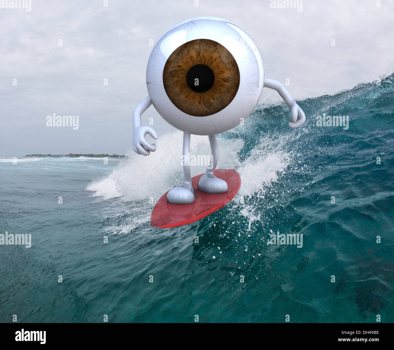 Eyeball arms legs hi-res stock photography and images - Alamy