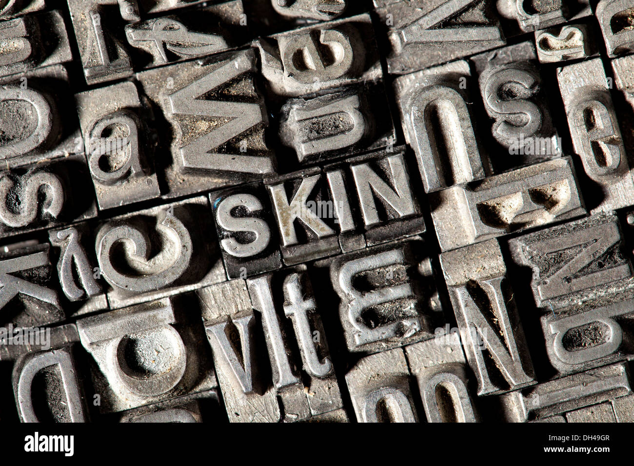 Skin word hi-res stock photography and images - Alamy