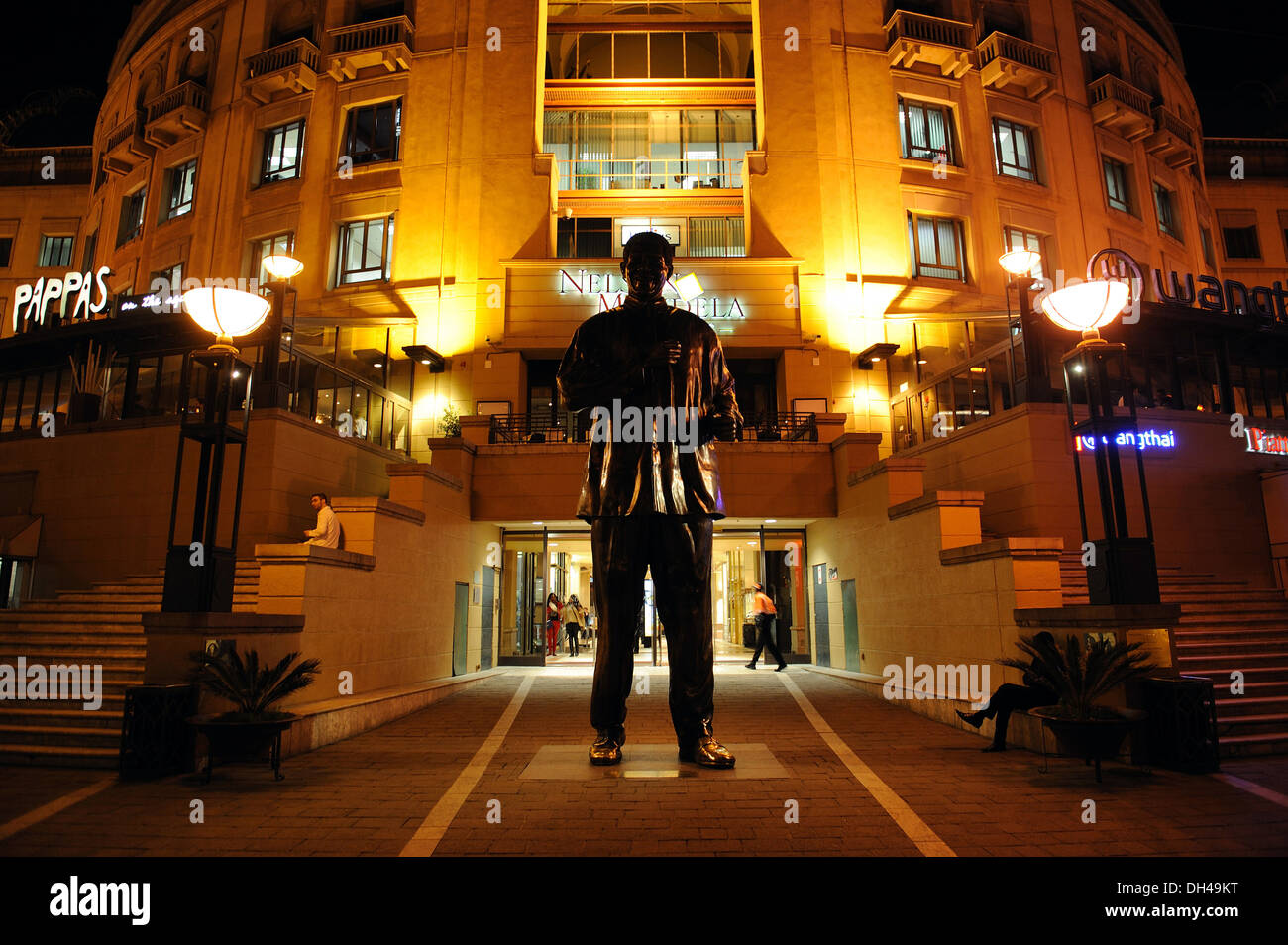 nelson mandela building south africa Stock Photo - Alamy