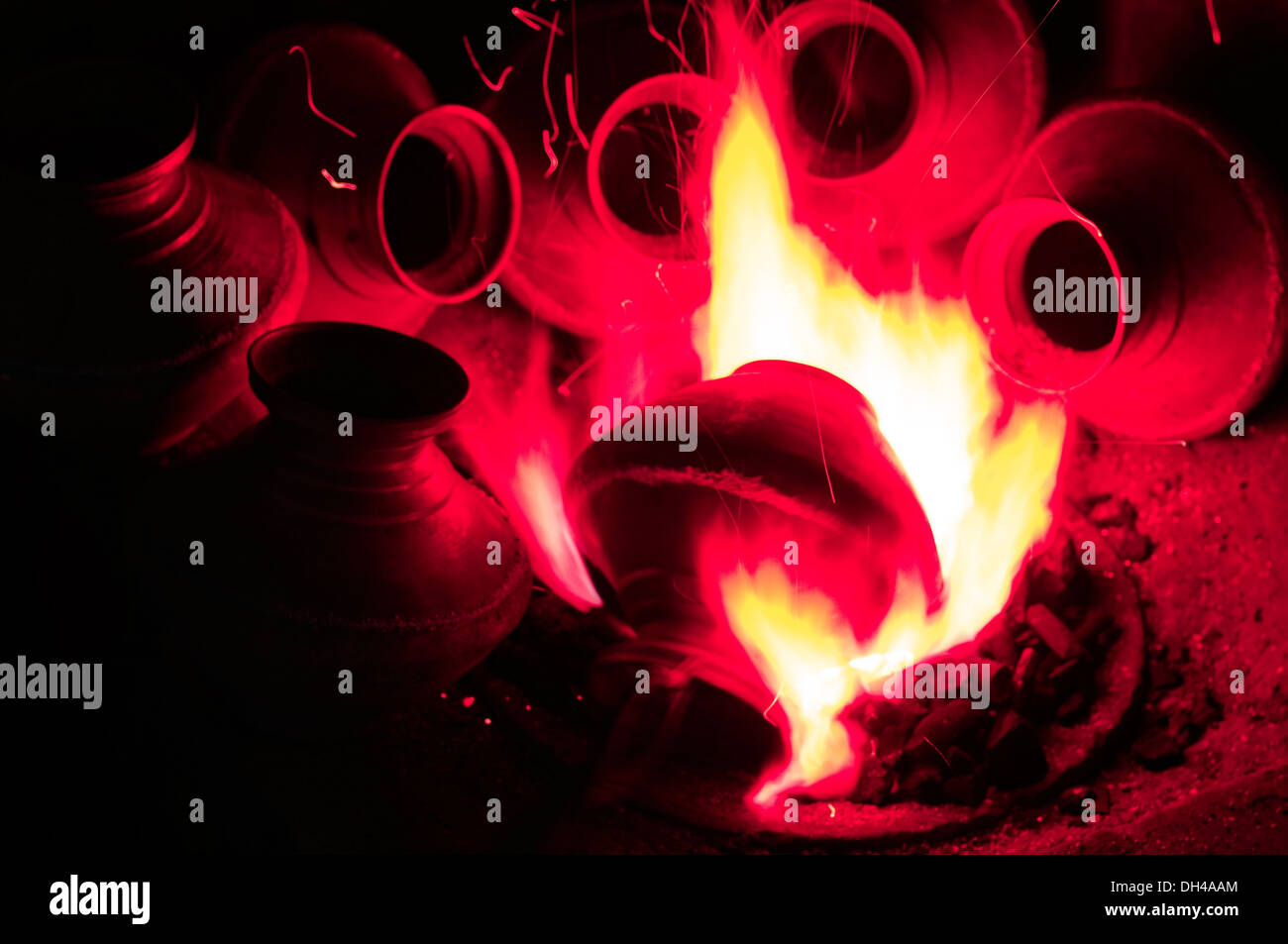Copper fire hi-res stock photography and images - Alamy