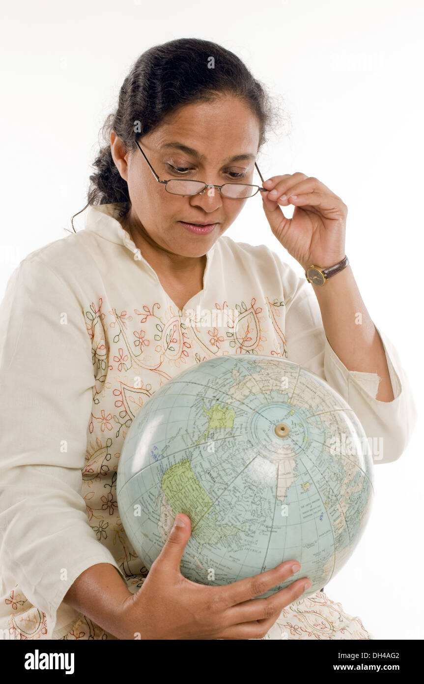 Globe india hi-res stock photography and images - Alamy