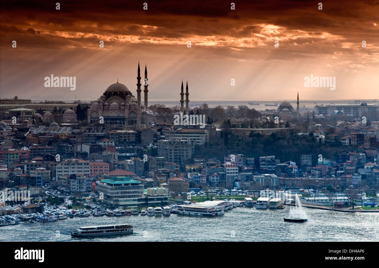 City eyesight. Istanbul, Turkey Stock Photo - Alamy