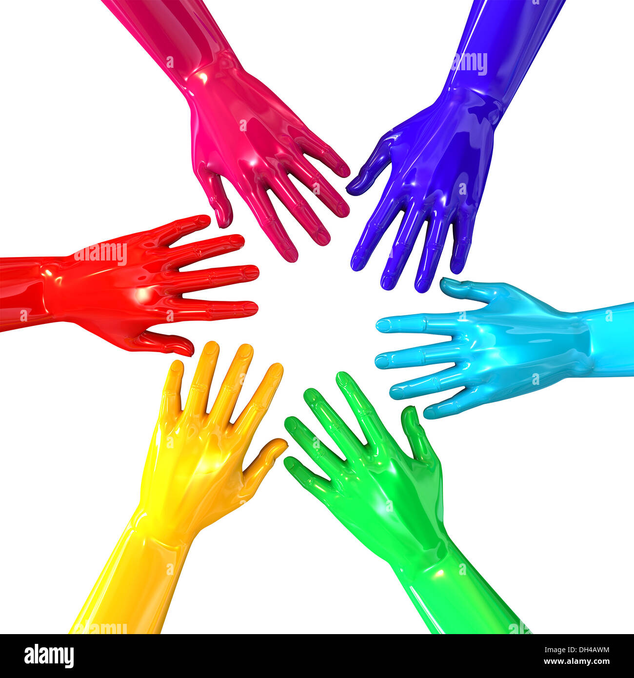 Hand inward hi-res stock photography and images - Alamy