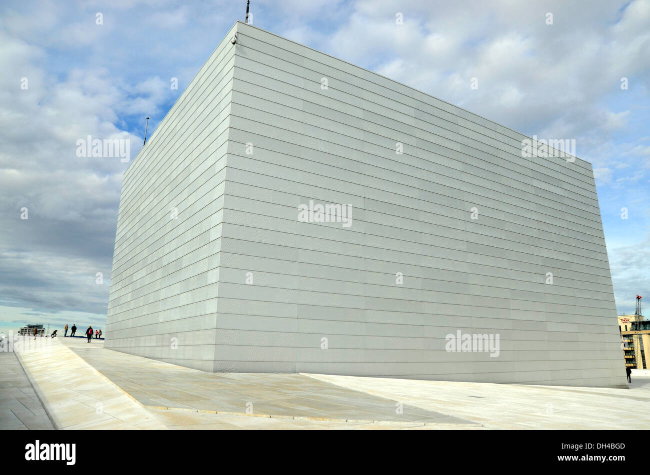 Roof tower Olso Opera House designed by Norwegian architect firm ...