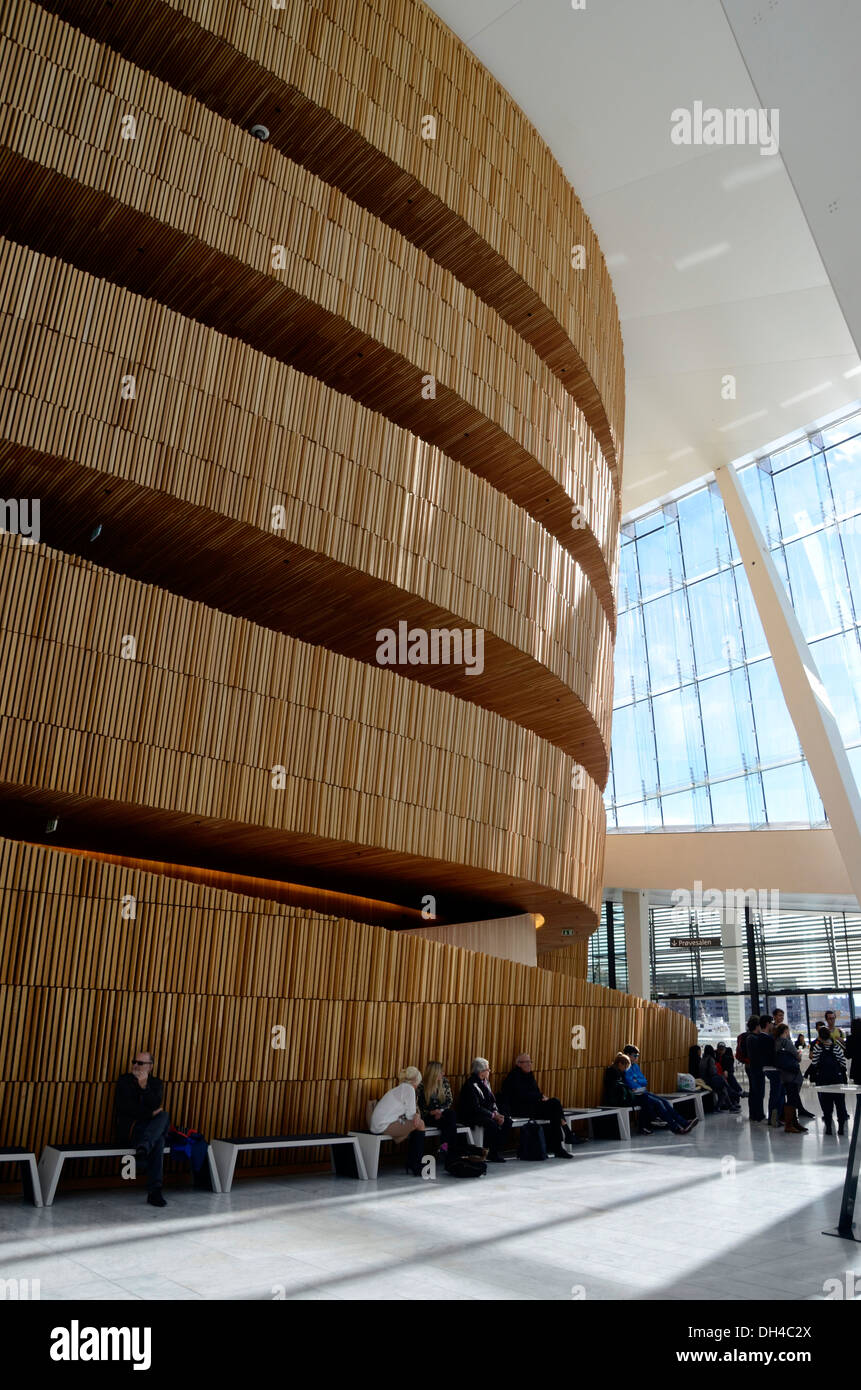 Olso Opera House designed by Norwegian architect firm Snohetta on the ...