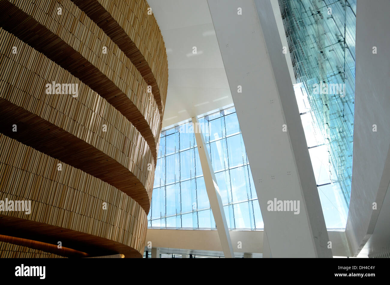 Olso Opera House designed by Norwegian architect firm Snohetta on the ...