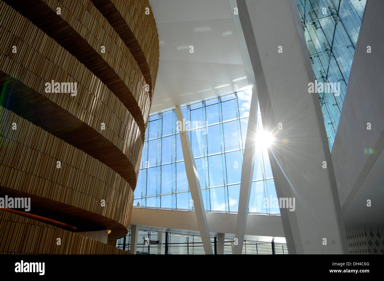 Olso Opera House designed by Norwegian architect firm Snohetta on the ...