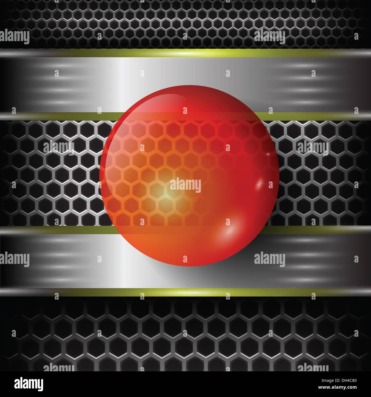 red glass sphere Stock Photo - Alamy