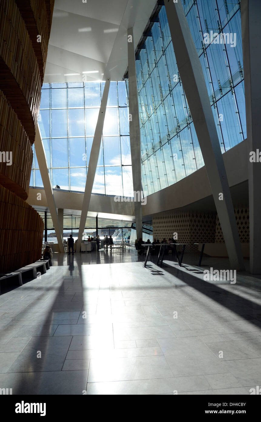 Olso Opera House designed by Norwegian architect firm Snohetta on the ...