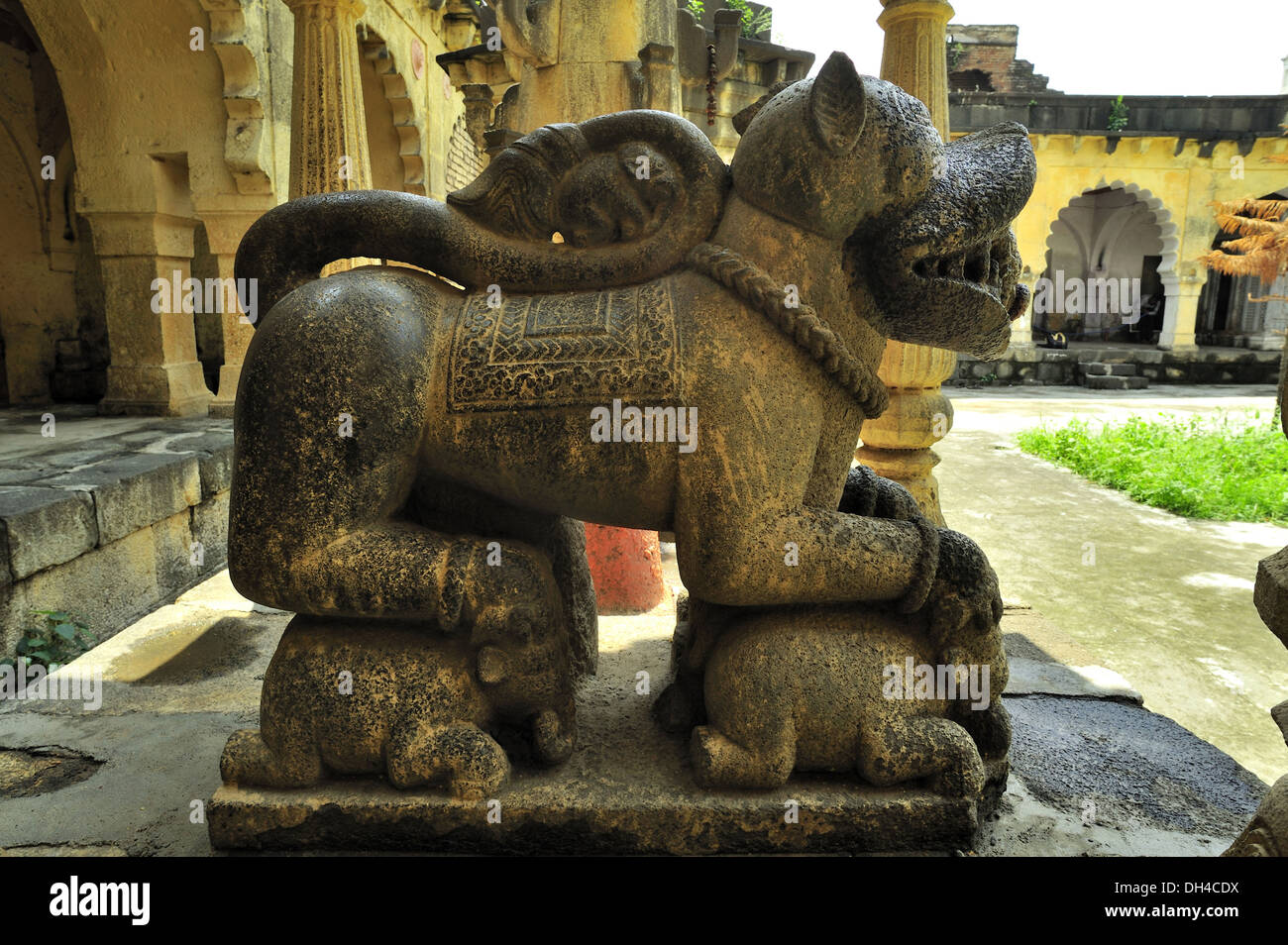 Tiger on temples hi-res stock photography and images - Alamy