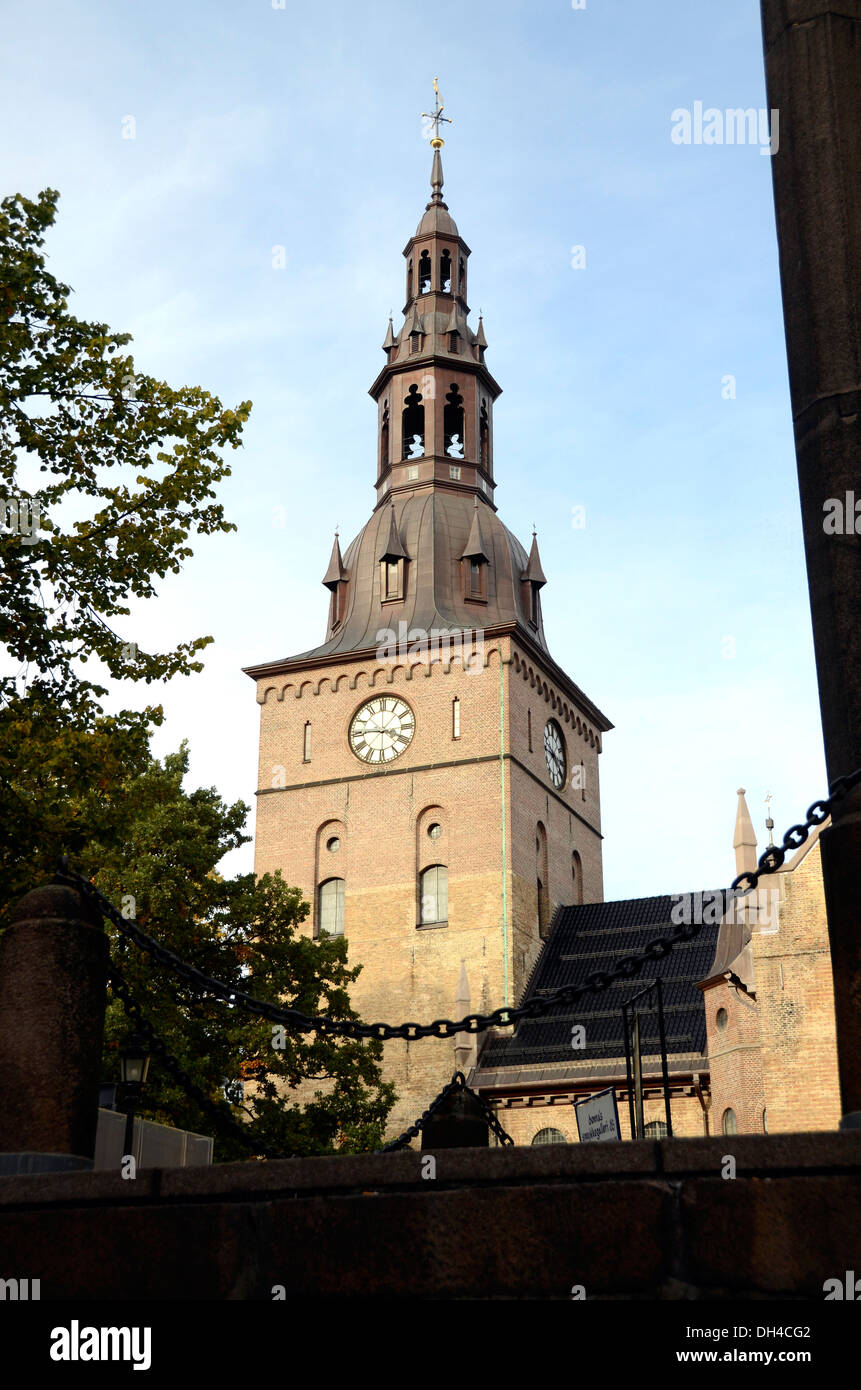 Oslo Cathedral Norway Stock Photo - Alamy