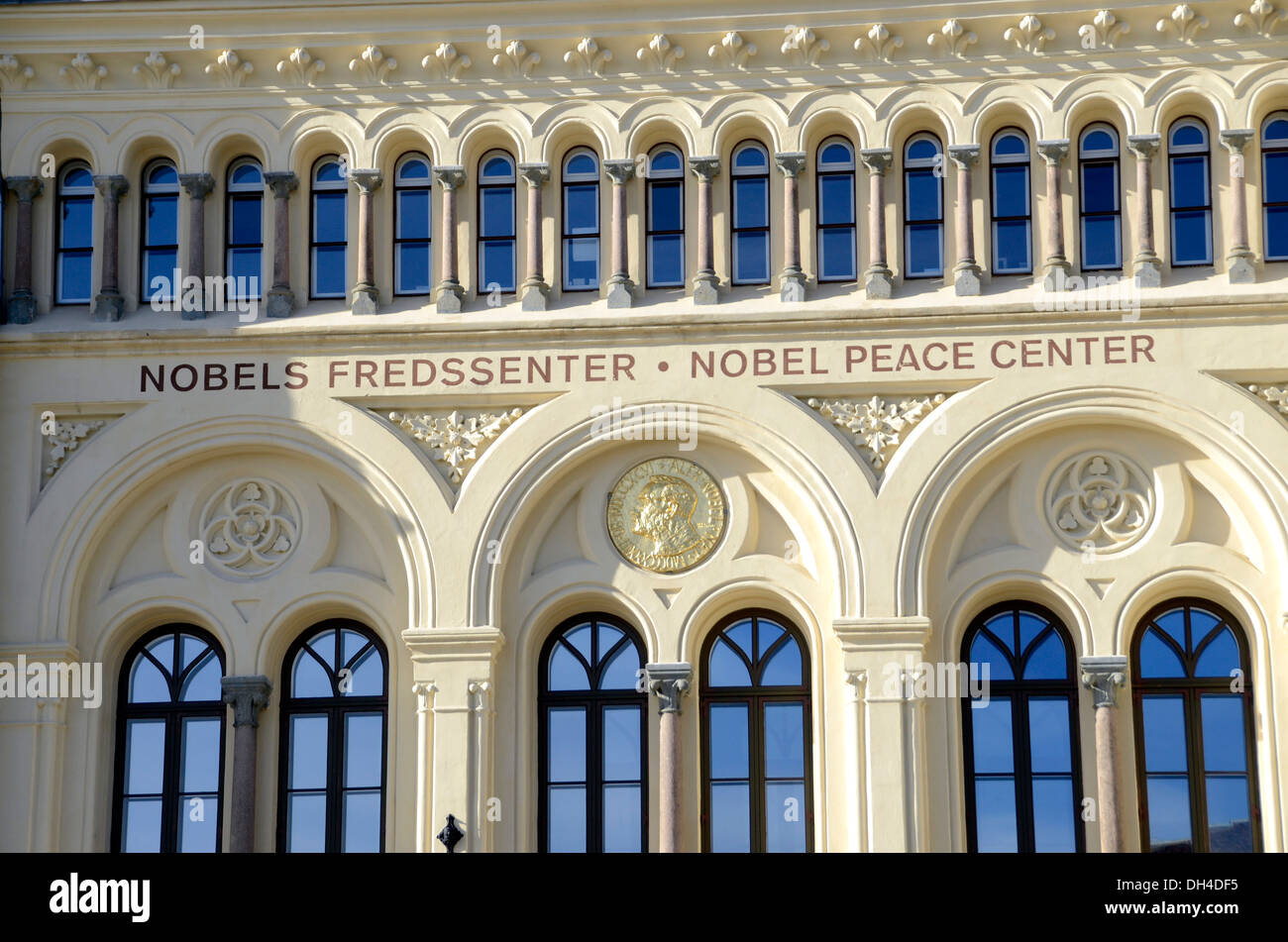Nobel Peace Center Peace Centre Museum for the Nobel peace prize Stock ...