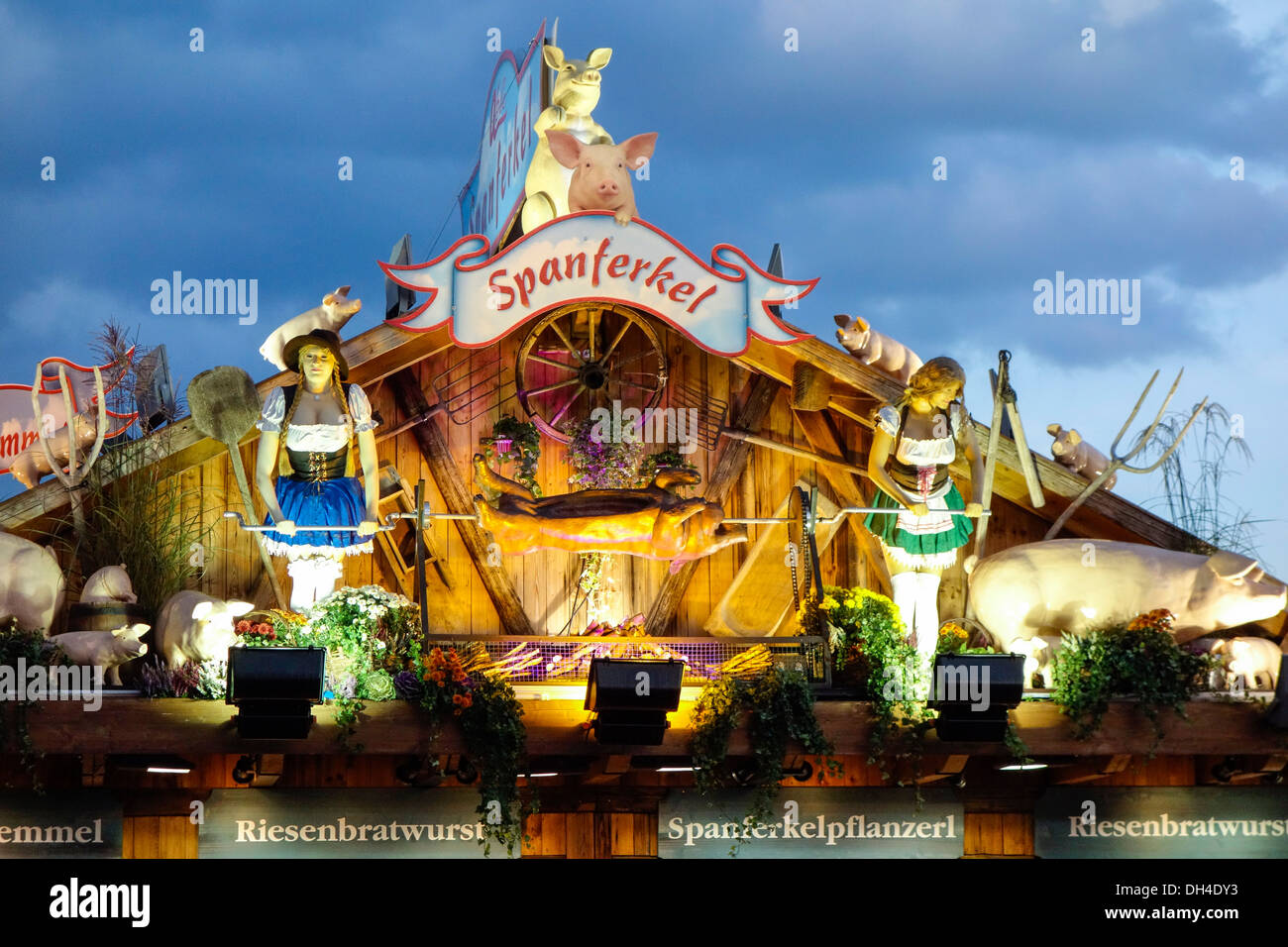 Oktoberfest in Munich, Bavaria, Germany Stock Photo - Alamy