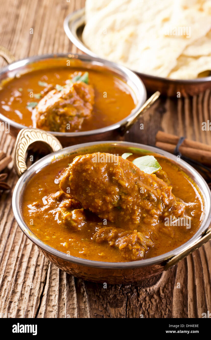 chicken curry in the bowl Stock Photo - Alamy