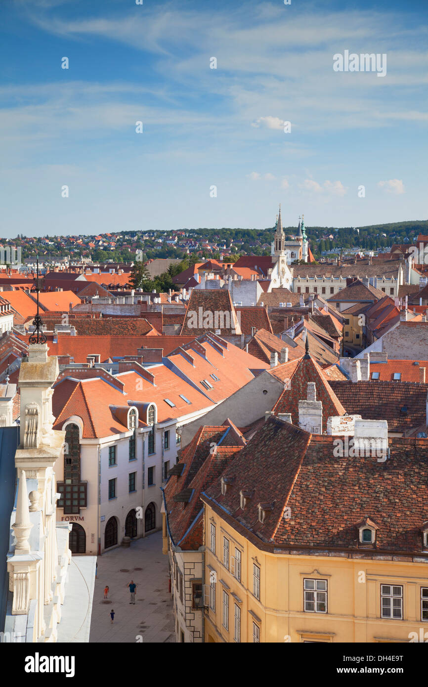 View of Sopron, Western Transdanubia, Hungary Stock Photo - Alamy