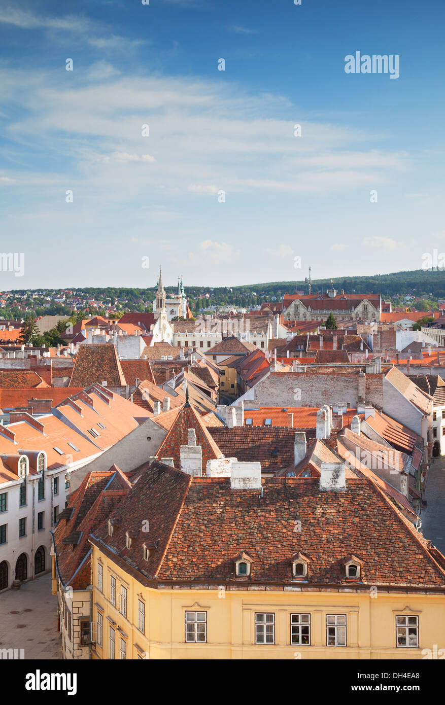View of Sopron, Western Transdanubia, Hungary Stock Photo - Alamy