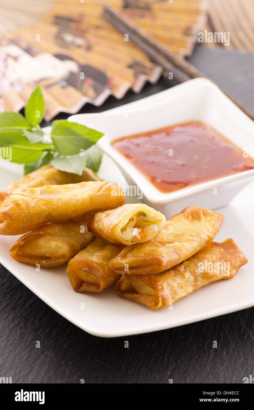 Goi cuon spring rolls hi-res stock photography and images - Alamy