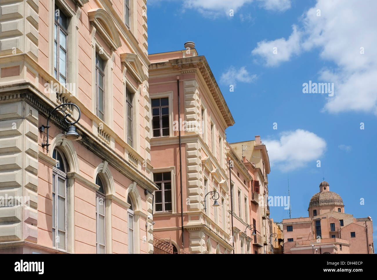 Castello district in downtown Cagliari, Sardinia, Italy Stock Photo - Alamy