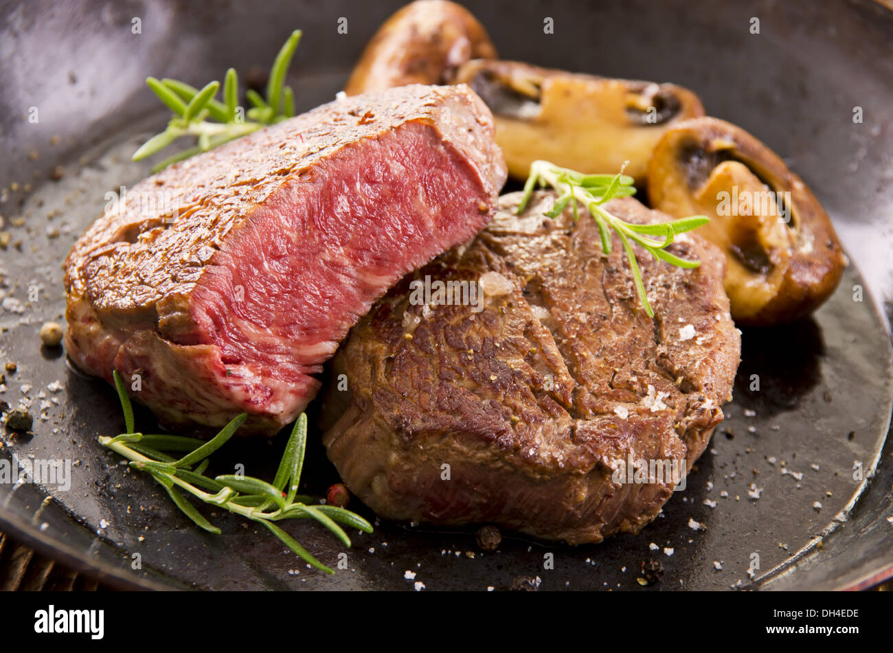Raw organic ribeye steaks hi-res stock photography and images - Alamy